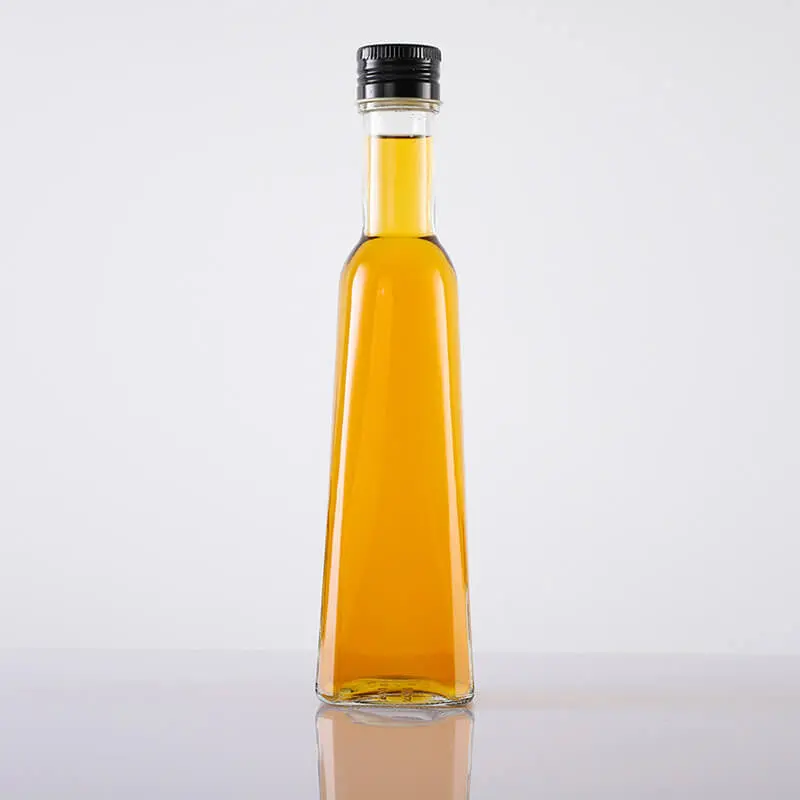 270ml Trapezoid Cooking Oil Glass Bottle