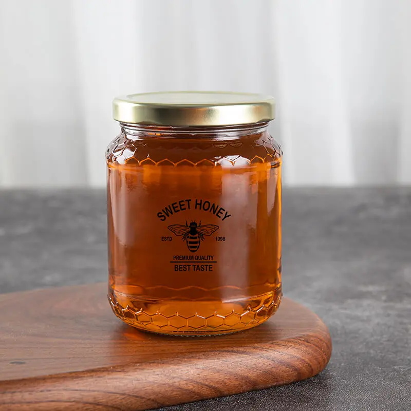 Unique Packaging Honey 250ml Glass Jar