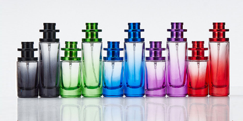 30ml Stained Gradient Glass Perfume Bottle
